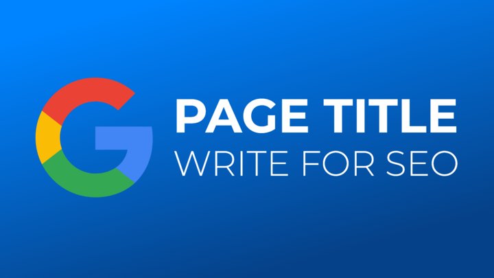 How to write an effective page Title for SEO - list of recommendations ...